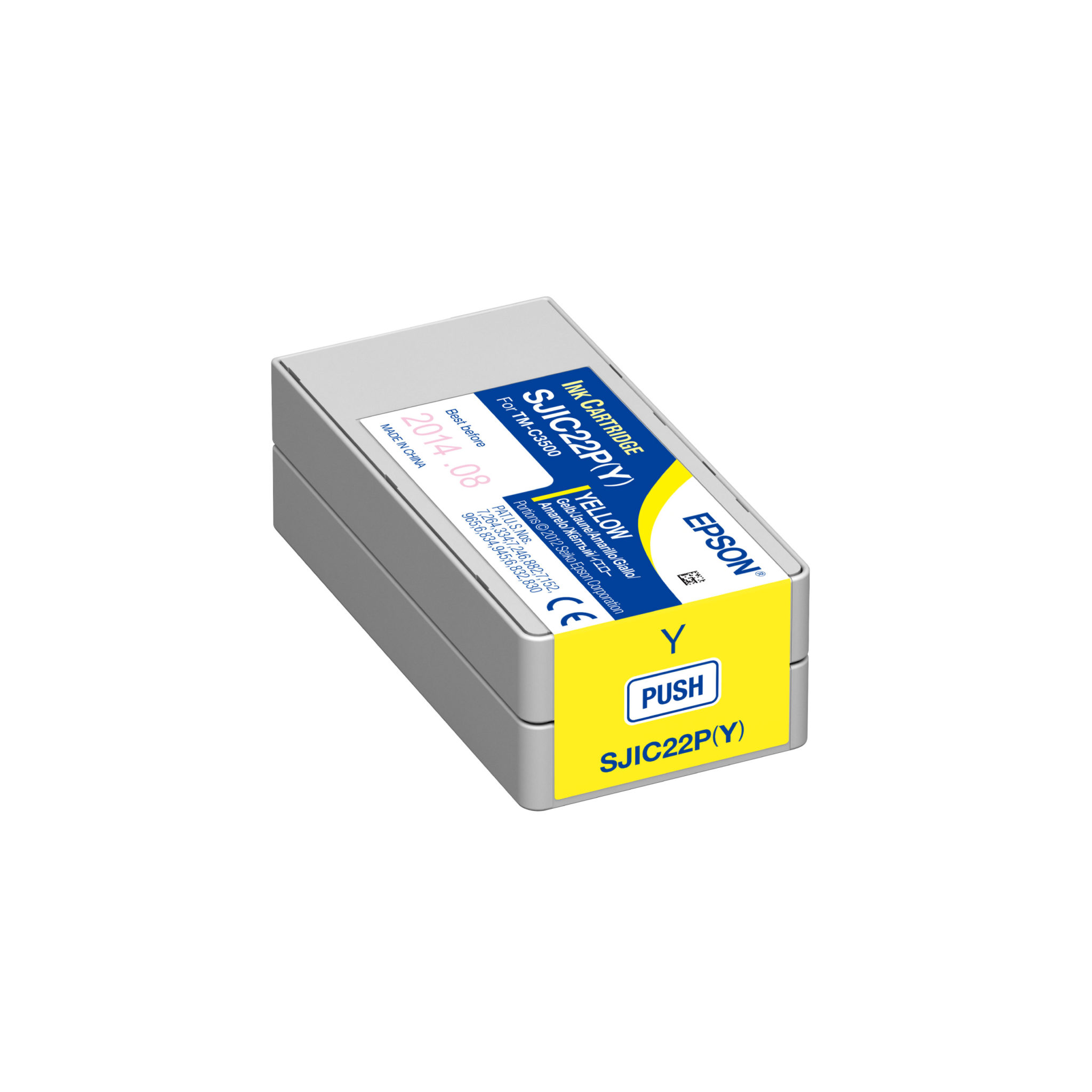 Epson ColorWorks C3500 Yellow Ink Cartridge | Texas Label Printers
