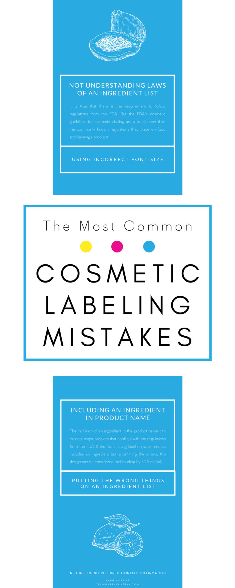 The Most Common Cosmetic Labeling Mistakes